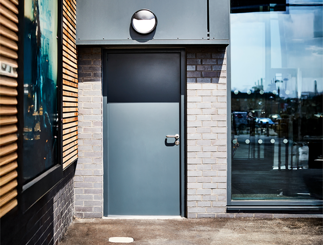 B3 (SR2) Steel Doors - Metador